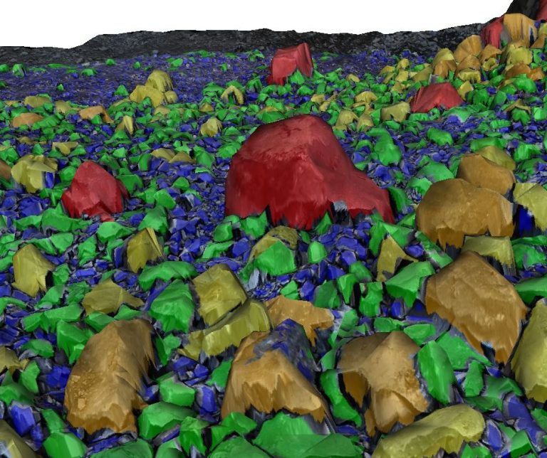 3gsm Releases First Real 3d Muckpile Fragmentation Analysis Miners News Global 